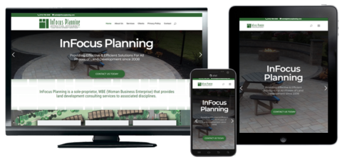 InFocus Planning | New Website for an Existing Client | CCandG